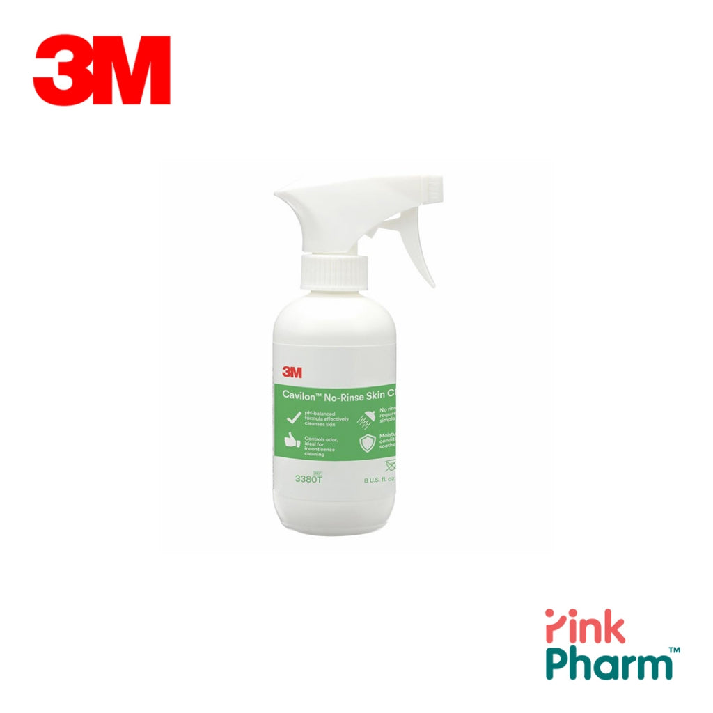 3M CAVILON NO-RINSE SKIN CLEANSER 236ml 3M คาวิลอน โนรินส์ สกิน คลีนเซ — PinkPharm Thailand